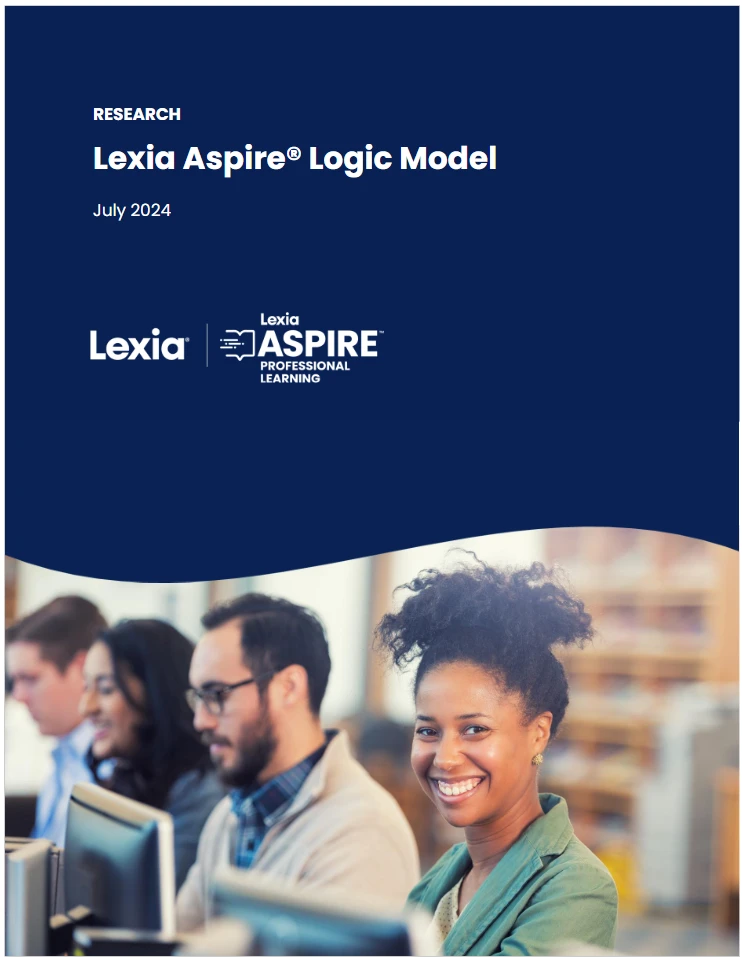 Lexia Aspire® Professional Learning Logic Model | Lexia