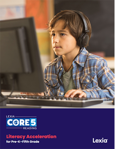 Lexia® Core5® Reading Overview Brochure | Lexia