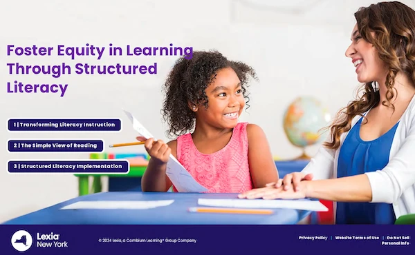 Foster Equity in Learning Through Structured Literacy: A Practical ...