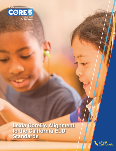 Lexia Core5’s Alignment to the California ELD Standards